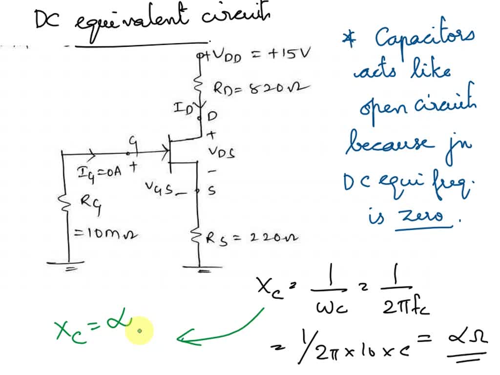 SOLVED: draw the small signal ac equivalent of the amplifier. +20 V M 1MQ 10k Figure P14.125