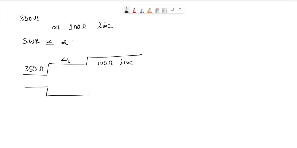 SOLVED: Design a 4- section binomial transformer to match a 12.5 Ω load ...