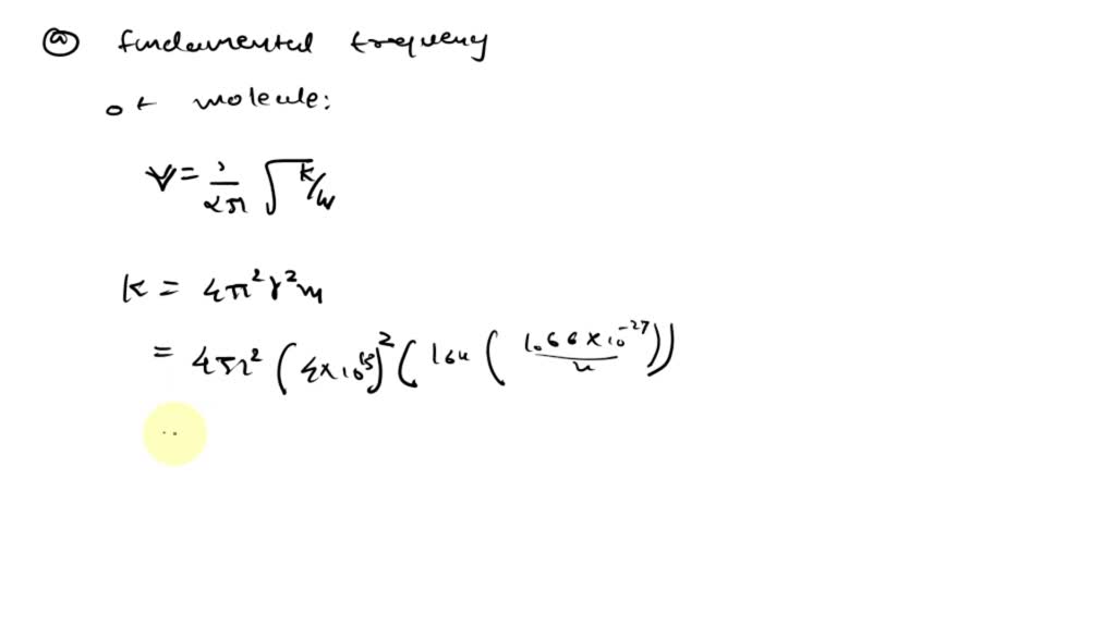 SOLVED: 'A simple model for carbon dioxide consists of three mass ...