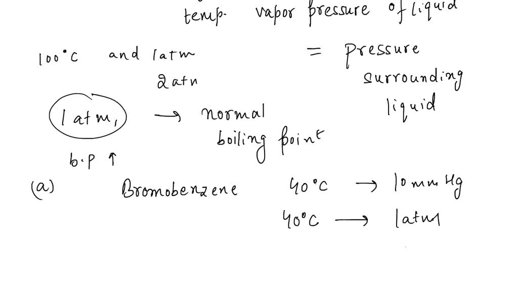 SOLVED: Boiling point. The boiling point of a substance is the ...