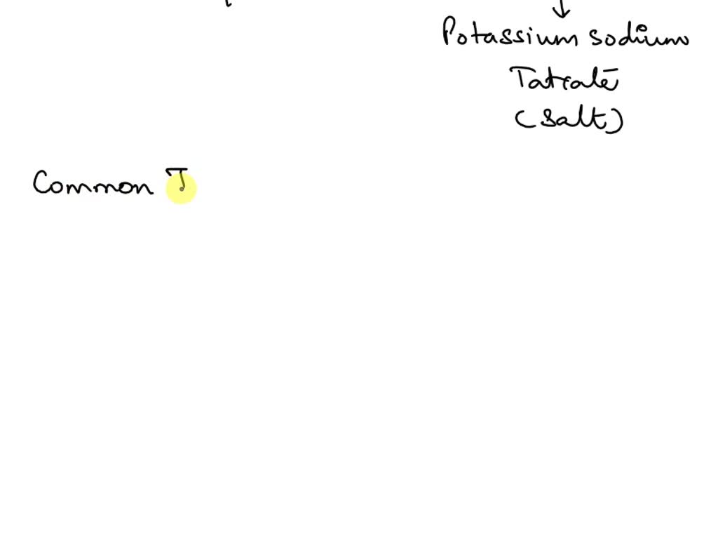 SOLVED: 'Is potassium bitartrate an acid or a base? If an acid show the ...
