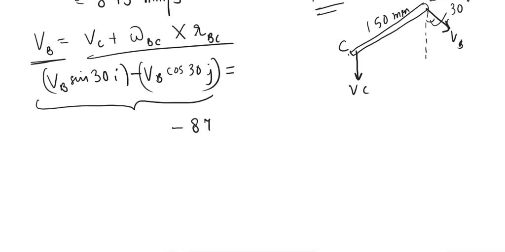 SOLVED: At a given instant, the cables supporting the pipe have the motions shown in Figure 1 ...