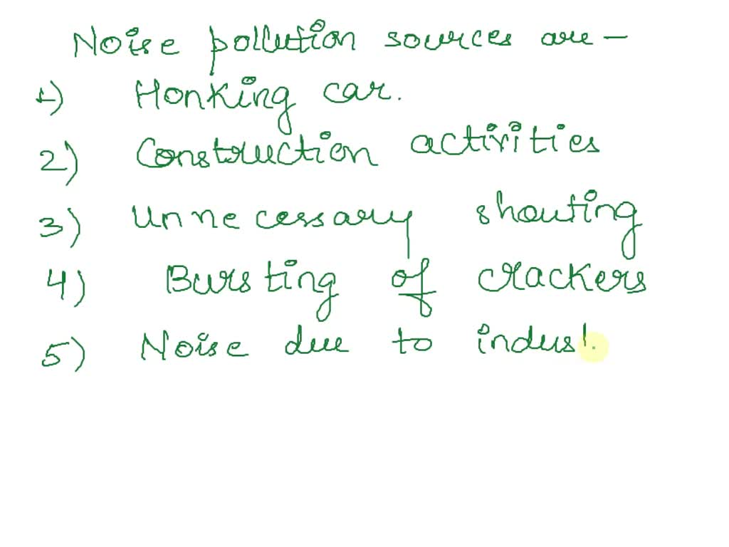 SOLVED: Write a dialogue between two friends on the effects of noise ...