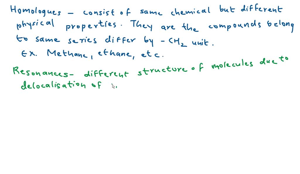 Compounds with the same molecular formula but different structures are ...