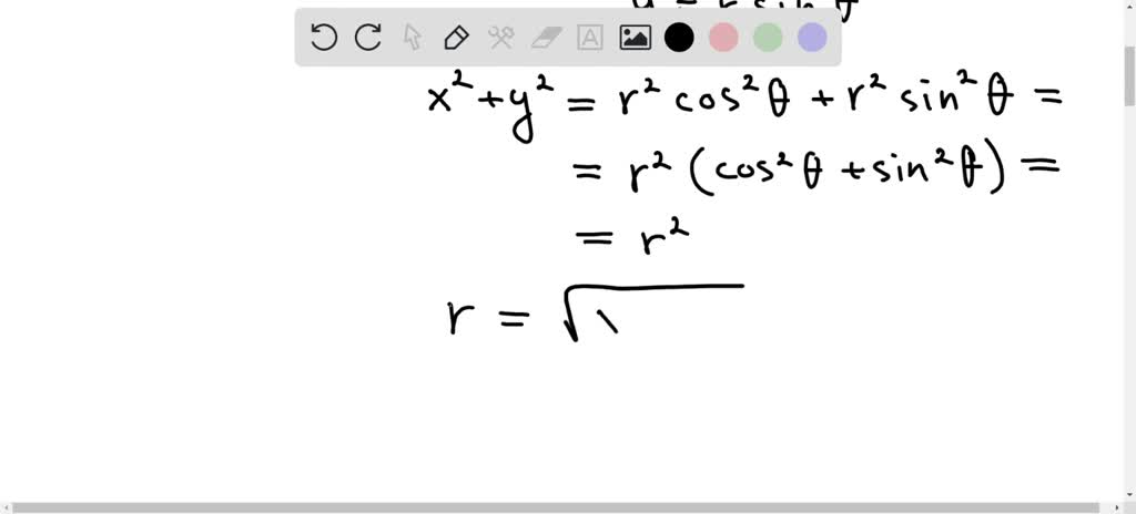 SOLVED: Write the equations that are used to express a point with ... SOLVED: Write the equations that are used to express a point with ...
