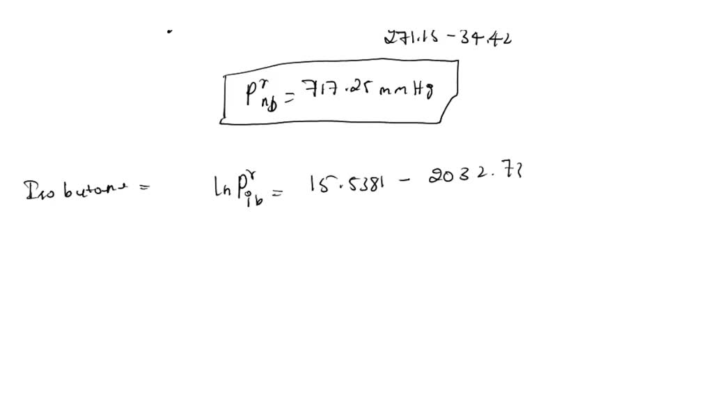 SOLVED: In a binary mixture of components A and B, A is the more volatile and B is the less ...