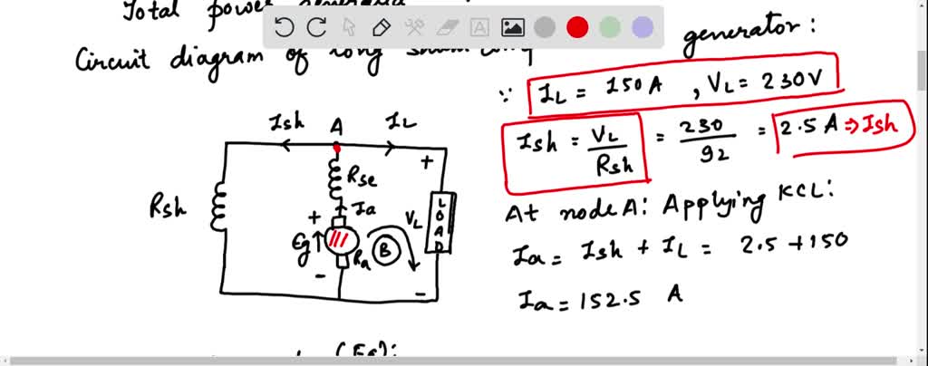 SOLVED: 'Worksheet 3-B DC Generators Using only the parts needed, wire self-excited DC generator ...