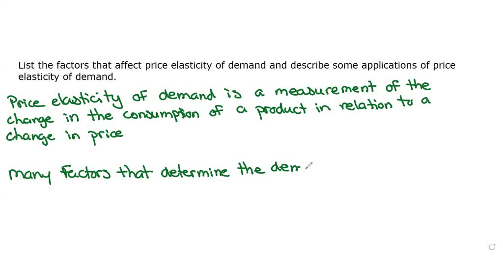 SOLVED: An Overview of basic concepts, demand and supply • Demand curve ...