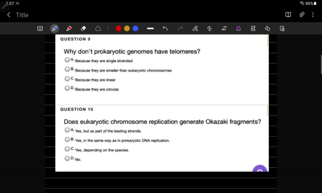 SOLVED: Question 19: During DNA replication, which enzyme is responsible for proofreading and ...