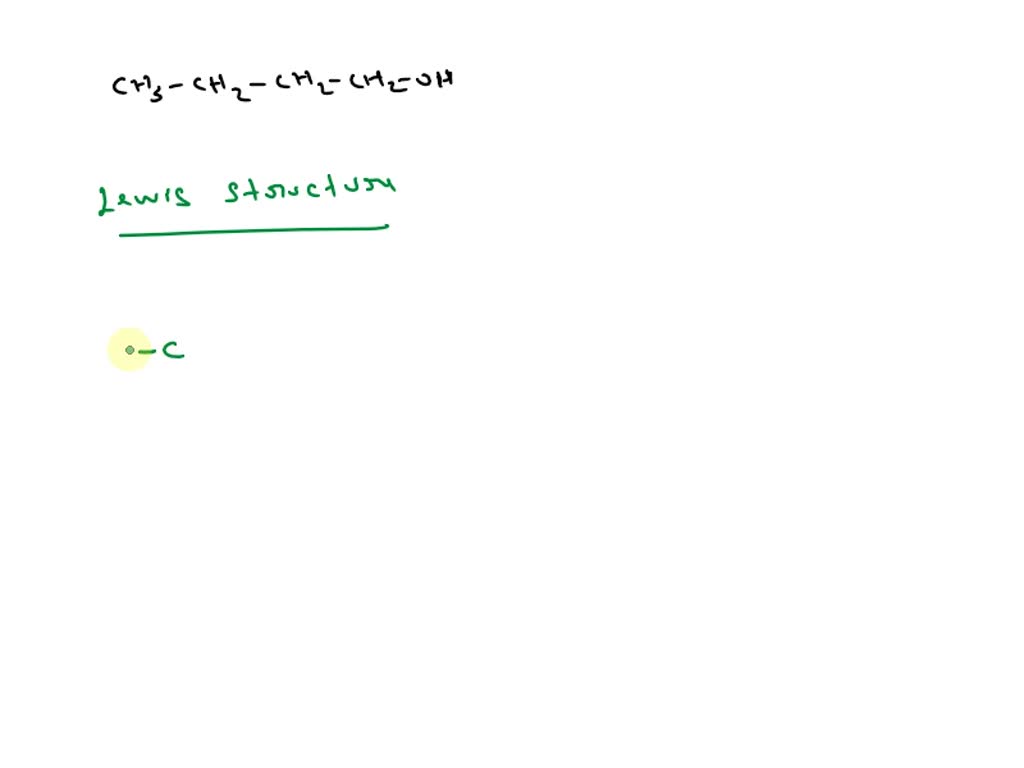 Text: Draw the Lewis structure of CH₃CH₂CHCH(OH). Include all lone ...