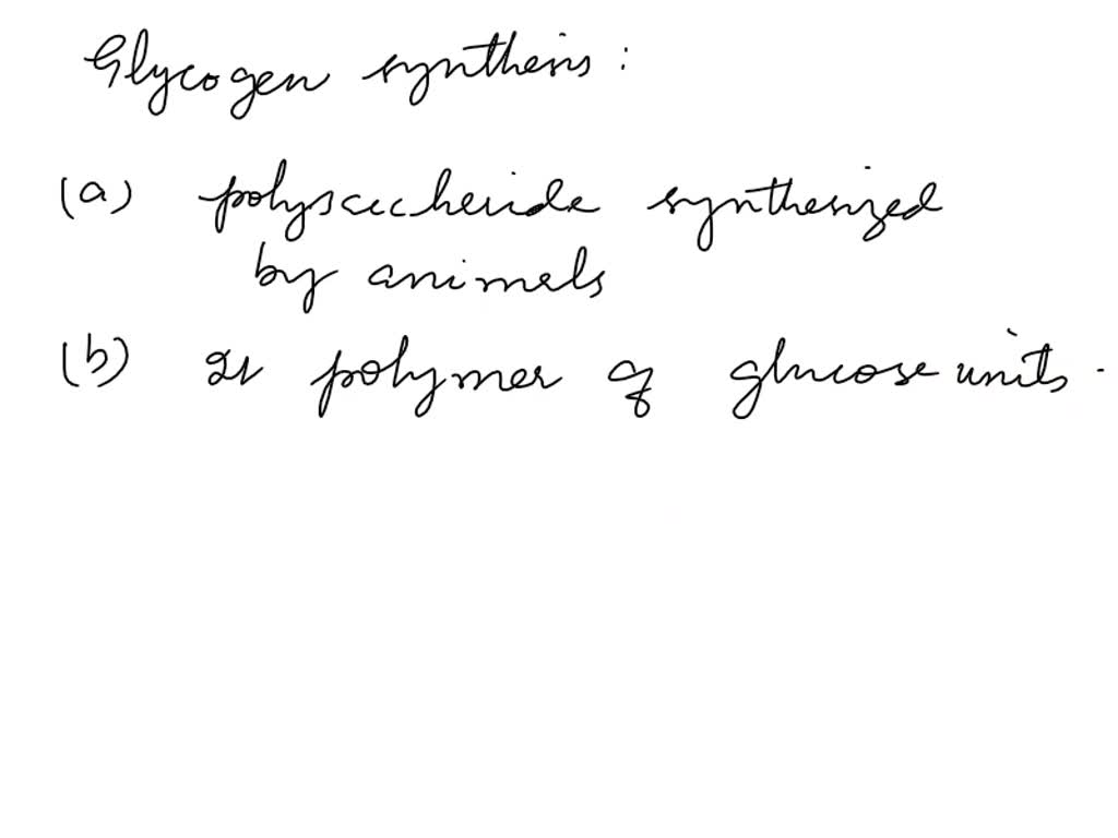 Solved Select The Correct Statement Group Of Answer Choices Glycogen