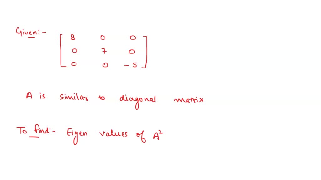 SOLVED:point) The matrix has two real eigenvalues ^ [ 12 . Find these eigenvalues their ...