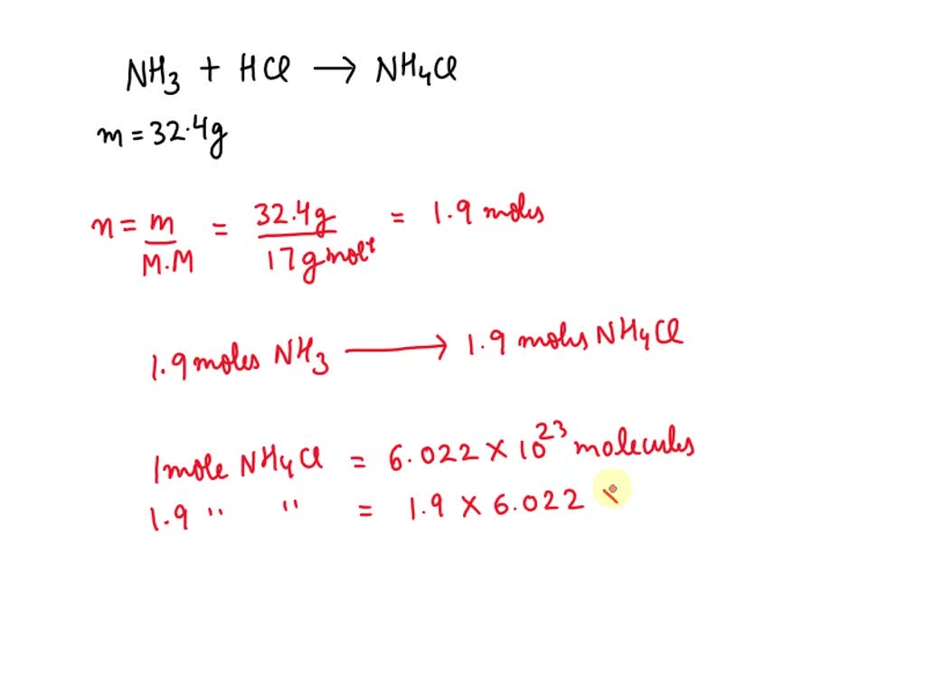 SOLVED: The equation below describes the neutralisation reaction ...