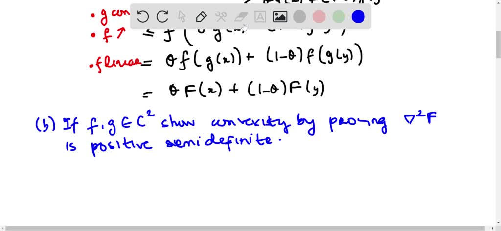 Solved Problem 4 Let Fz Be Strictly Convex Function Defined For W 