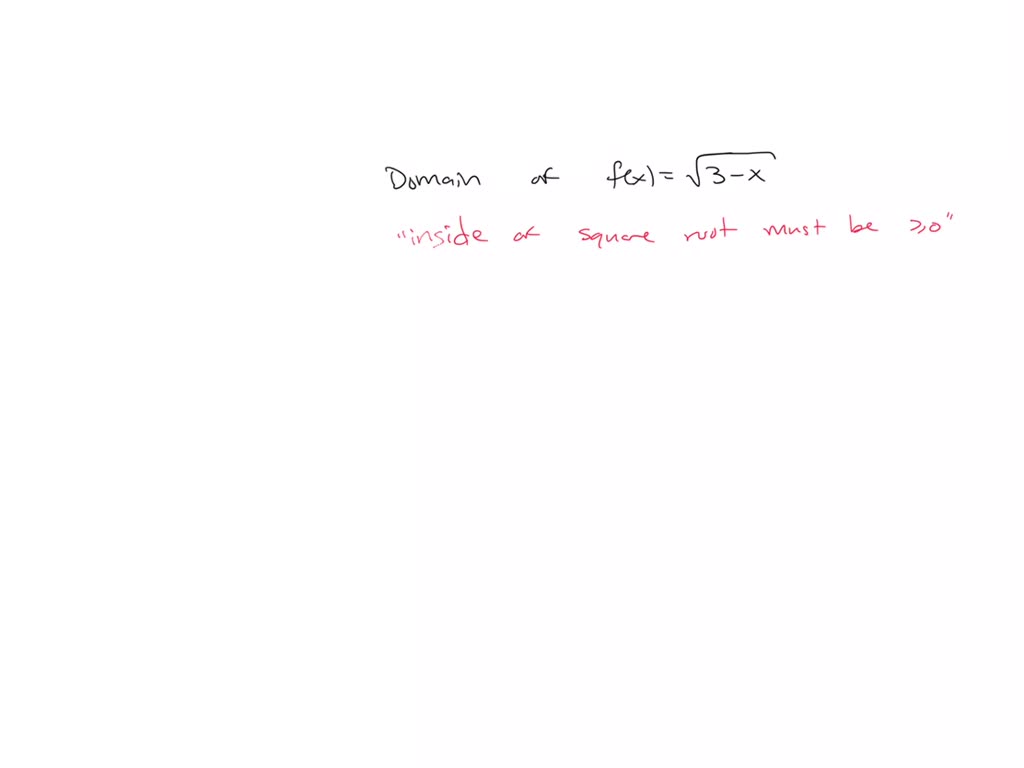 SOLVED: Question 4 1 pts Which of the following sets cannot be a domain ...