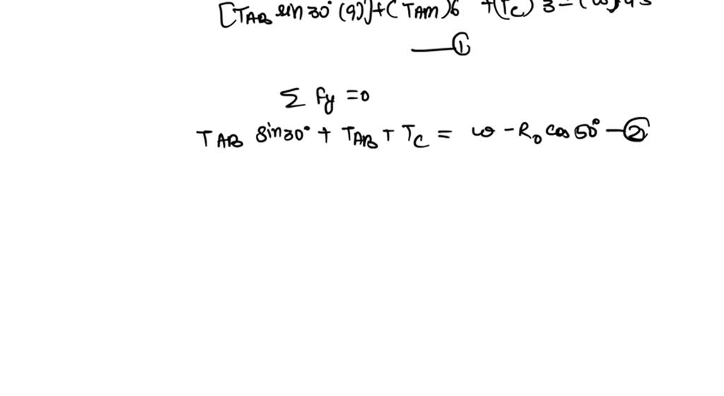 SOLVED: 'QI: The homogeneous bar ABCD shown in Fig: is supported by a ...