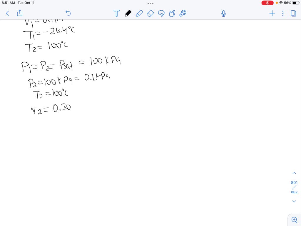 SOLVED: 1.08 kg of R-134a fills a 0.14-m3 weighted piston-cylinder ...