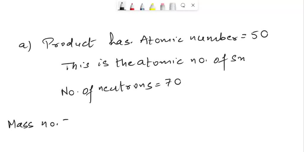 SOLVED: Text: 44 of 50 Identify the isotope involved as a product ...