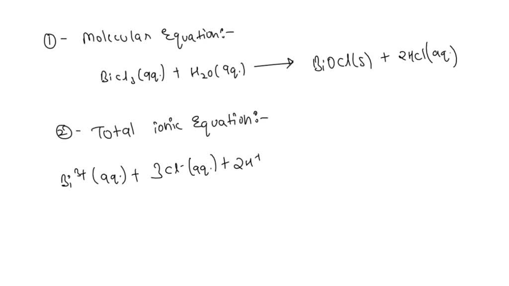SOLVED: Part A Write molecular equation for the reaction between aqueous HCl and aqueous Ba(OH)2 ...