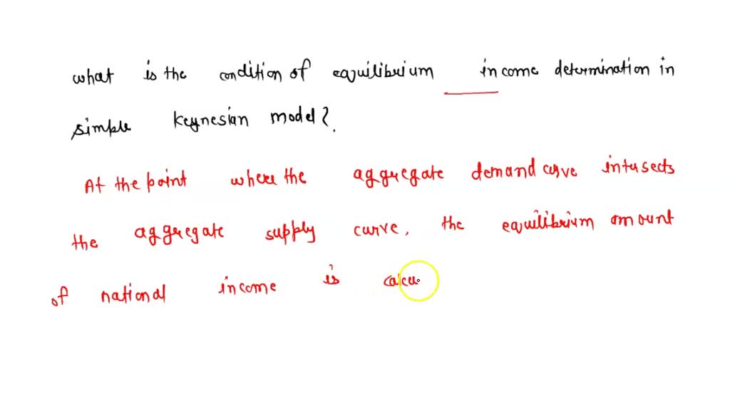 SOLVED: Explain the key assumptions behind the consumption function in ...