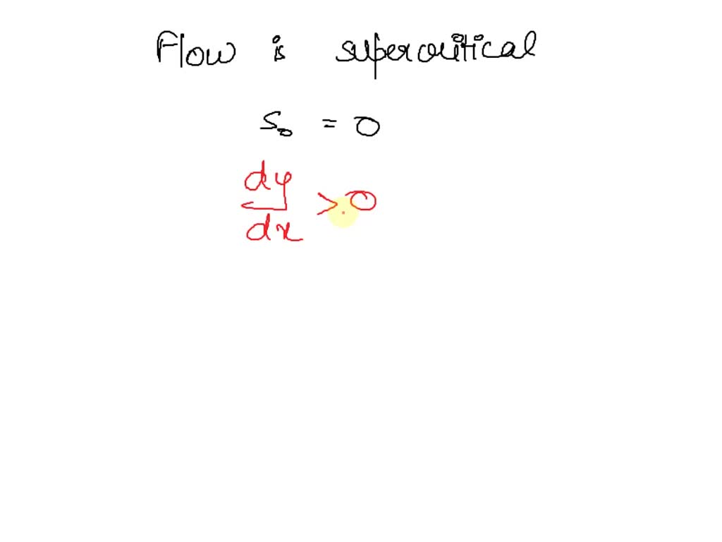 SOLVED: Consider steady flow of water in a horizontal channel of ...