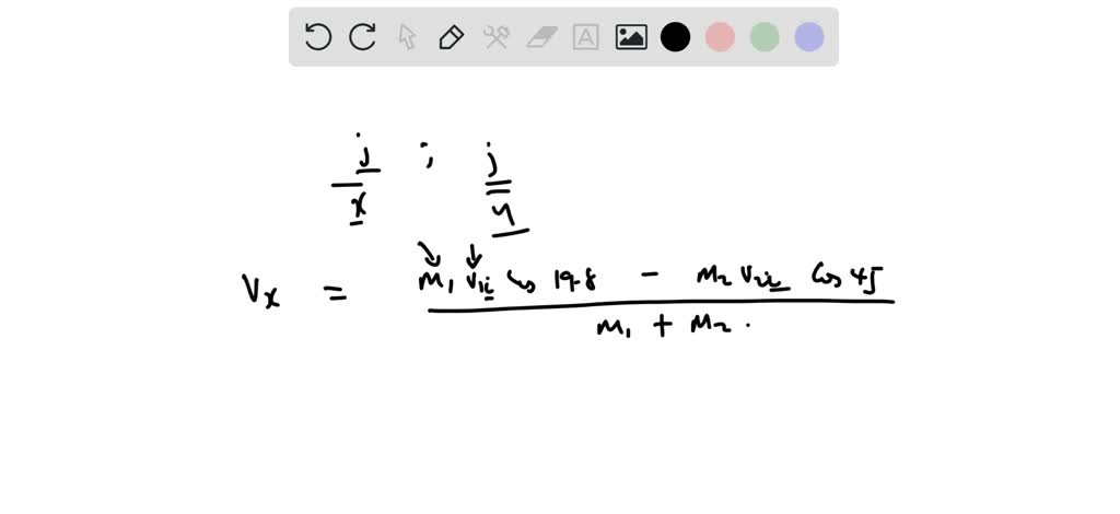 SOLVED: A hydrogen molecule (H2) of mass m1 = 3.35 Ã— 10^(-27) kg and an oxygen atom (O) of mass ...