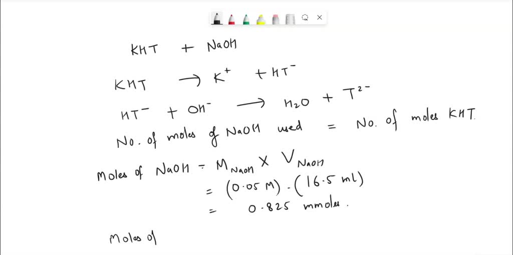 Lab 9 - Solubility of Potassium Bitartrate and the Common Ion Effect ...