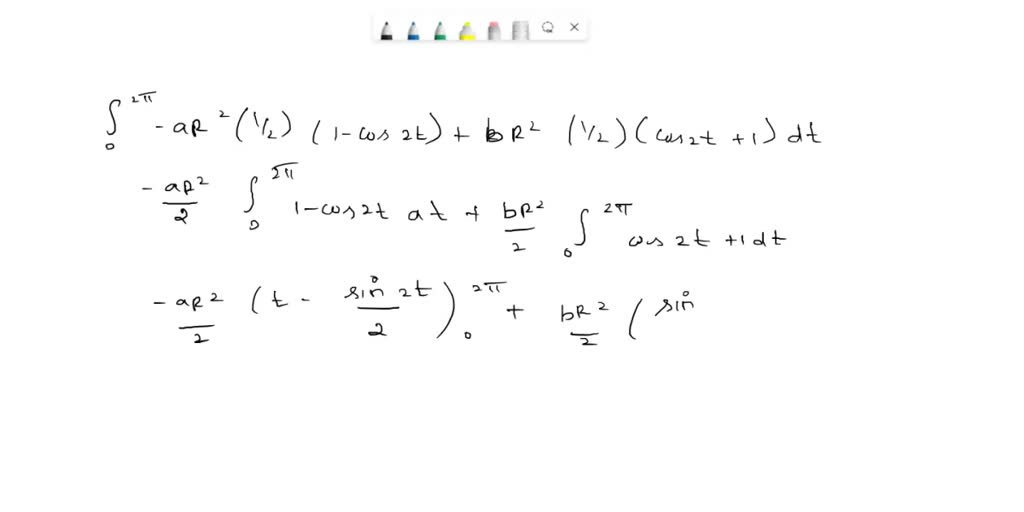 A vector field is given by v = ayx + bxy where a and b are constants ...