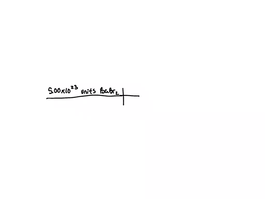 Solved Determine The Number Of Moles In 5 00 × 10²³ Formula Units Of