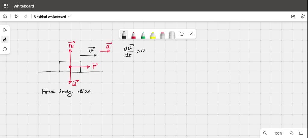 A rightward force is applied to a book in order to move it across a ...
