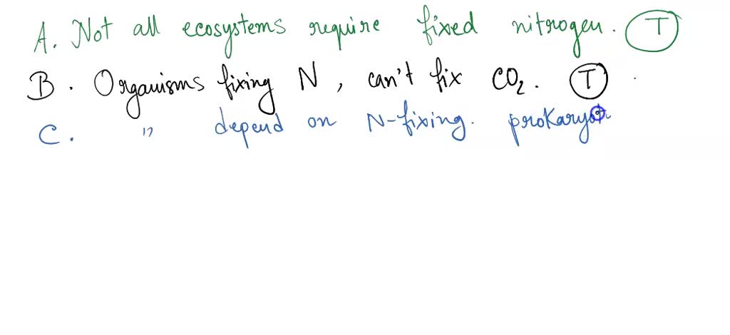 SOLVED: Which of the following statements is true? Choose one: A. Not ...