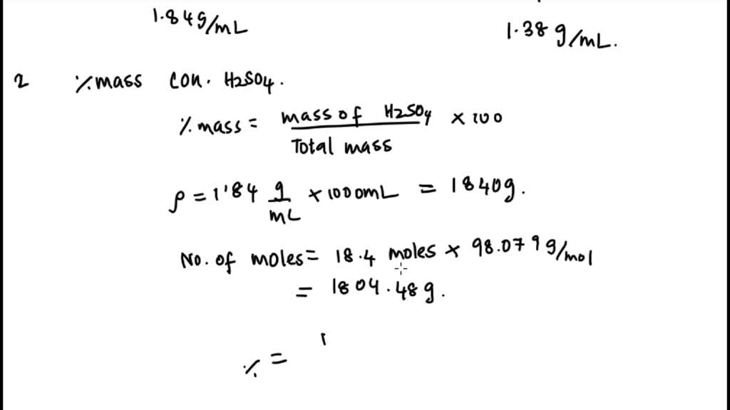 SOLVED: The amount of an unknown polymer in a 185 mL solution is 35.75 ...