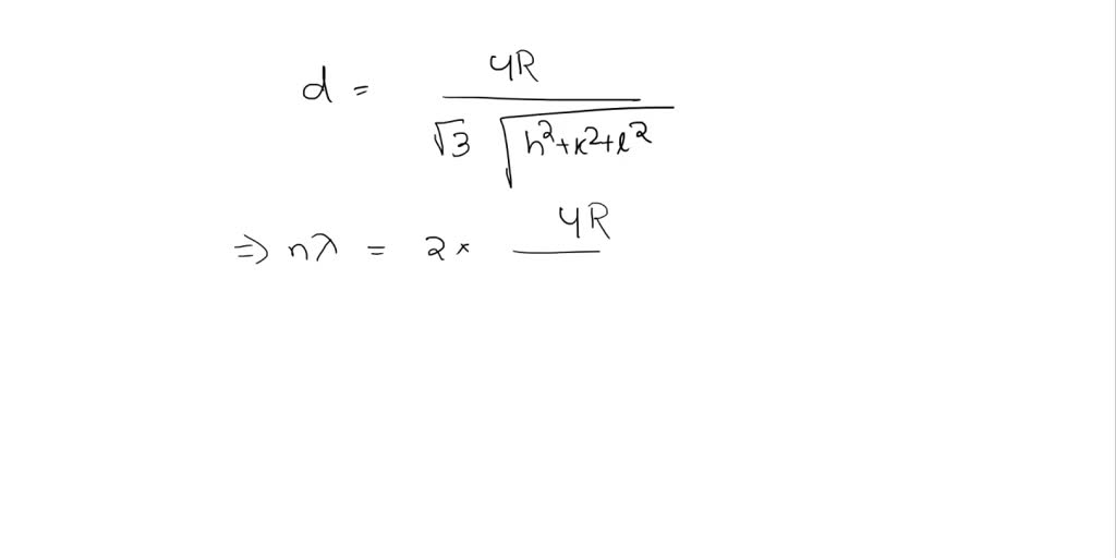 SOLVED: The diagram below on the left shows X-ray diffraction (XRD ...