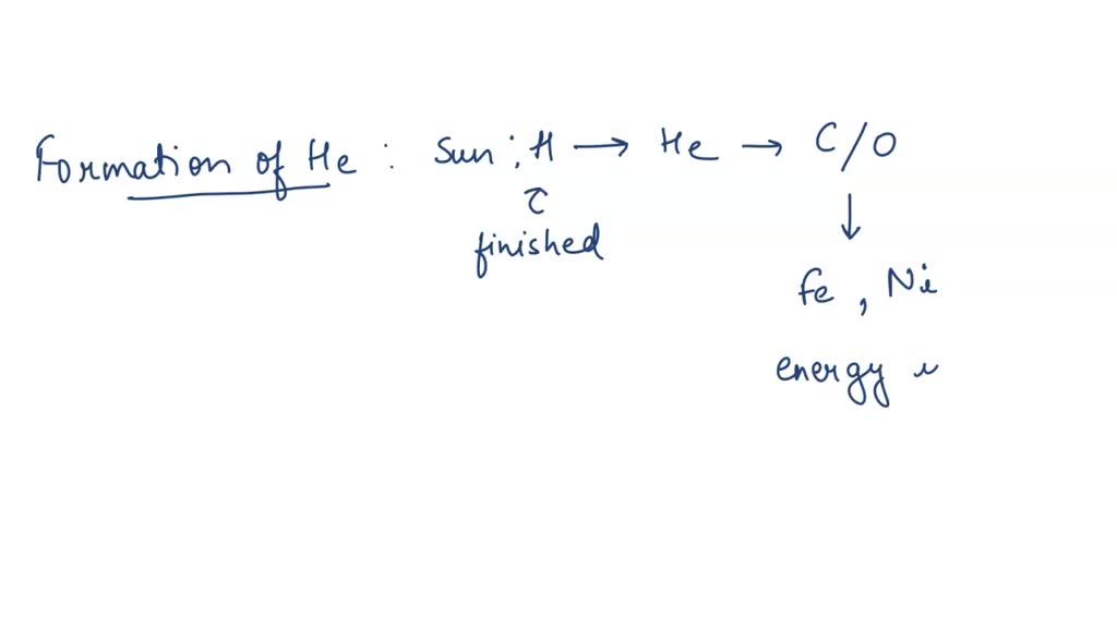 SOLVED: This fusion process details how helium is made in our sun.