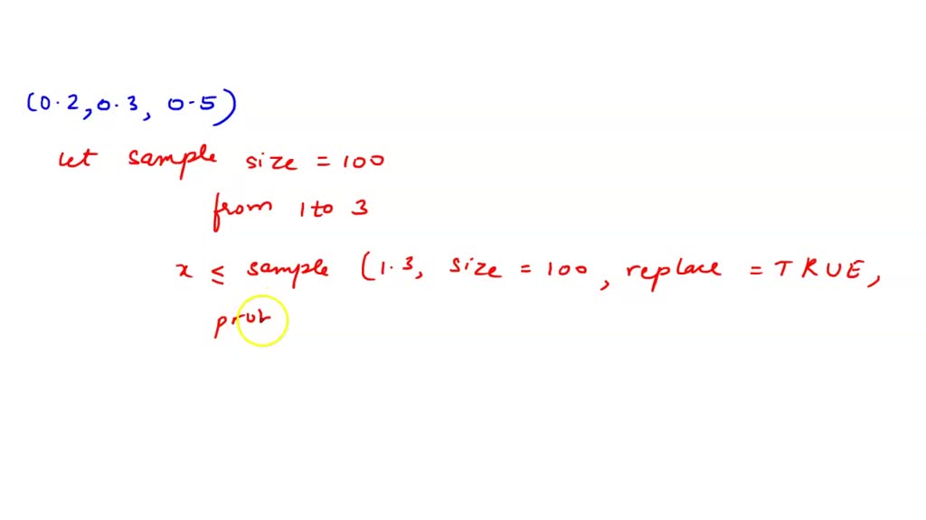 Solved Write The R Code To Generate Five Independent Uniform Random Numbers And Use That To