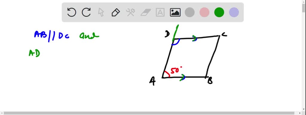 In a trapezium abcd, abd= 35, bad= 110 and ab is parallel to dc ...