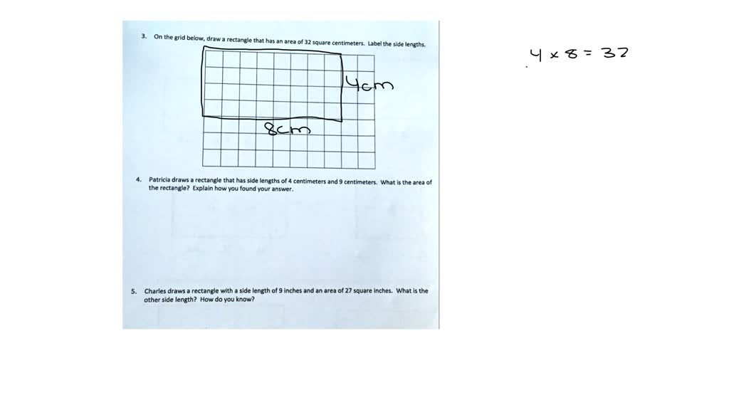SOLVED: 'Answer this for me please? On the grid below, draw a rectangle ...