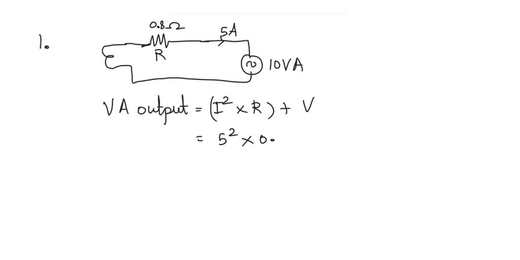 SOLVED: Explain how to solve A current transformer (CT) with secondary ...