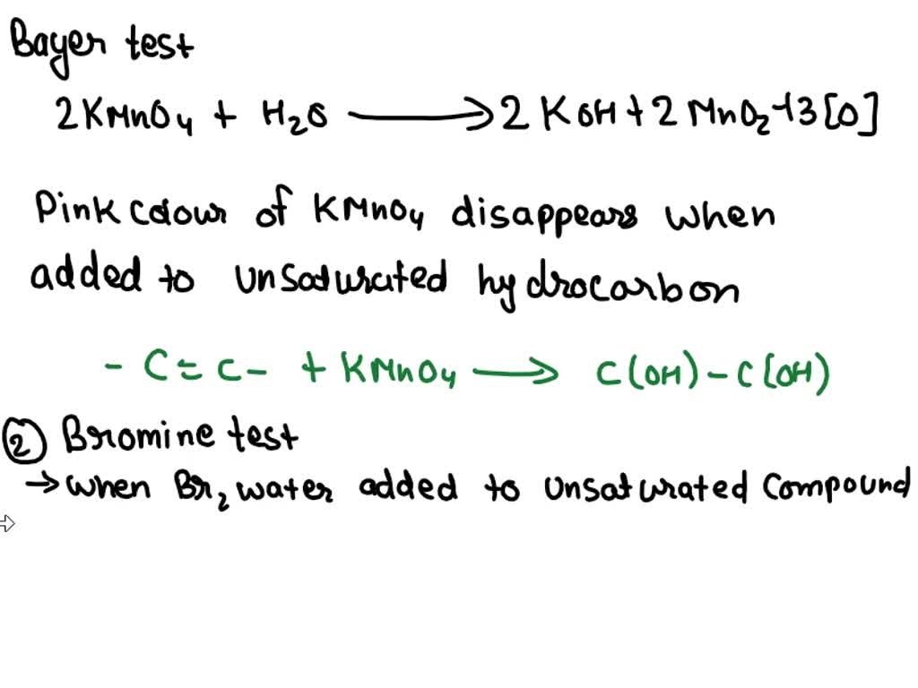 SOLVED: Give the reaction and general mechanism involved in the ...