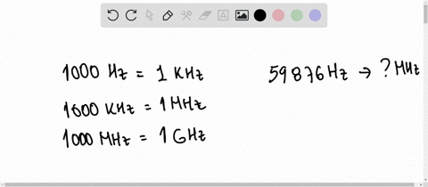 how to convert frequency mhz 2 nanosecond what is the conversion chart ...