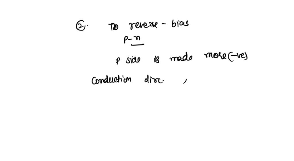 SOLVED: 1.pn junction when forward bias is applied Draw the energy band ...
