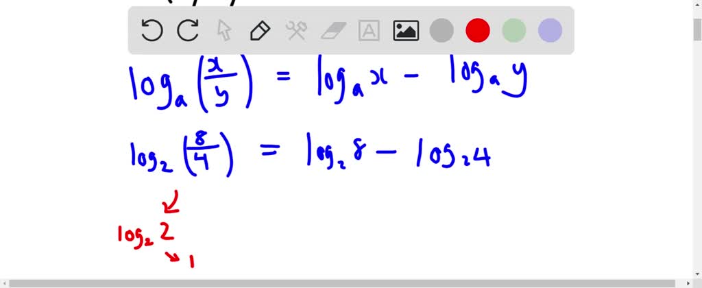 SOLVED: Use the Quotient Rule of Logarithms to write an expanded expression equivalent to ln(2/7 ...