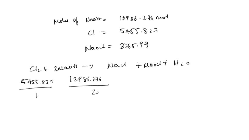 SOLVED: Problem 1. A common method used to manufacture sodium ...