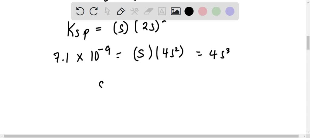The Ksp lead iodide, PbI2, is 7.1 × 10–9 . Calculate the solubility of ...