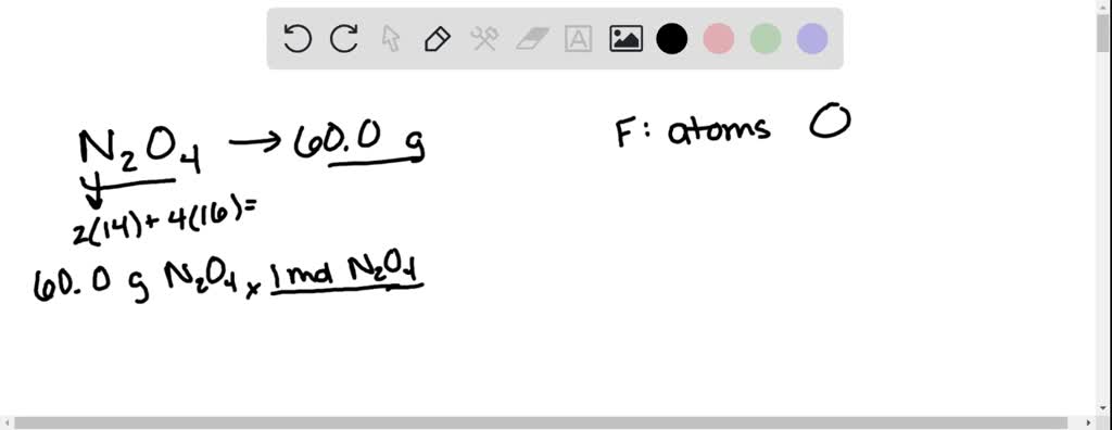 SOLVED: Calculate the number of oxygen atoms in 60.0 g sample of ...