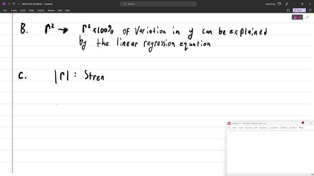 SOLVED: Do you know how the coefficients of determination and correlation are related? How can ...