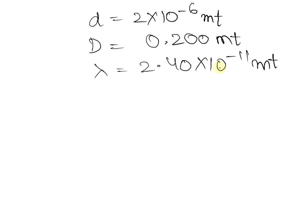 SOLVED: In an attempt to test the particle nature of matter; Claus ...