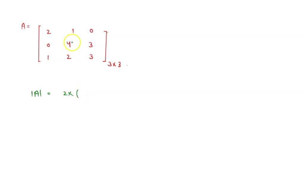 SOLVED: P is a 3x3 matrix, Q isa 2x3 matrix and R is a 3x 3 matrix ...