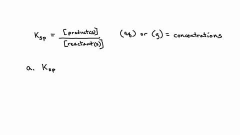 1 write the chemical equilibrium equation for the...