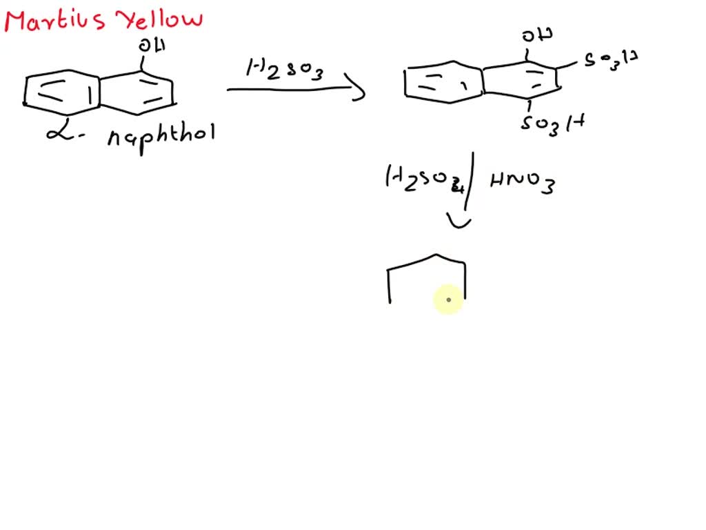 SOLVED: What is the mechanism of Martius Yellow by nitration of beta ...
